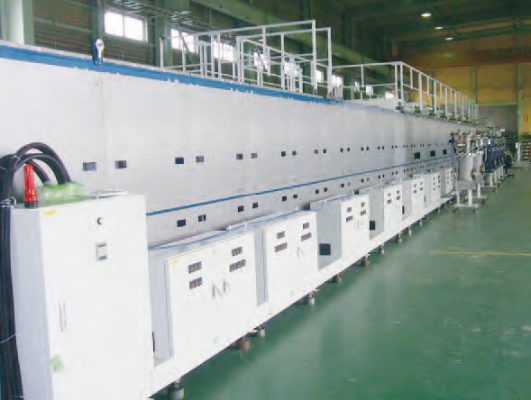 Mesh belt kiln (up to 1150℃) - TOKAI KONETSU KOGYO CO.,LTD.